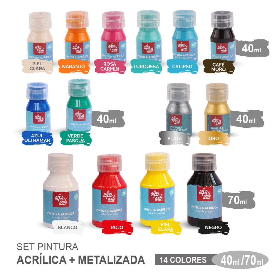 Kit de Pinturas – Pop Art Manualidades
